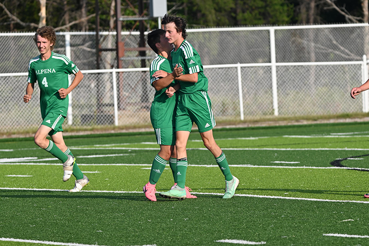Alpena High boys soccer regroups after Harbor Springs scores first ...
